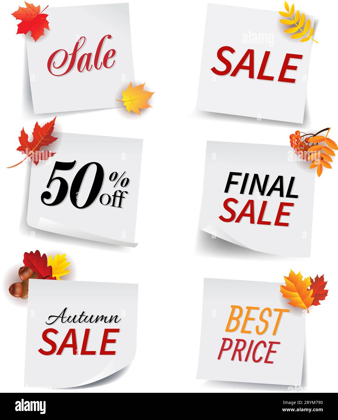 Sticky notes Stock Vector Images - Alamy