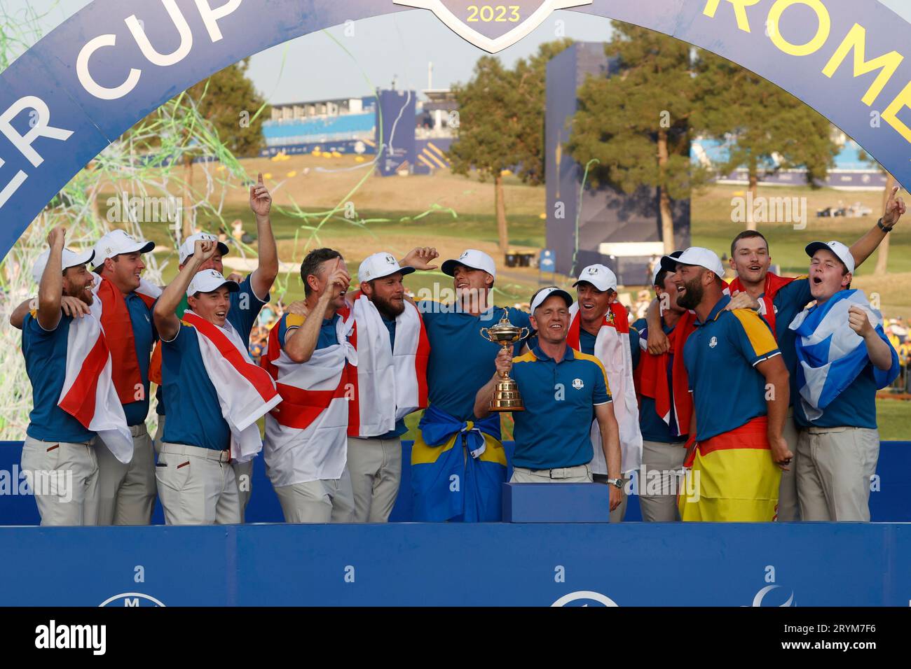 Rome, Italy . 1st October 2023; Marco Simone Golf and Country Club ...