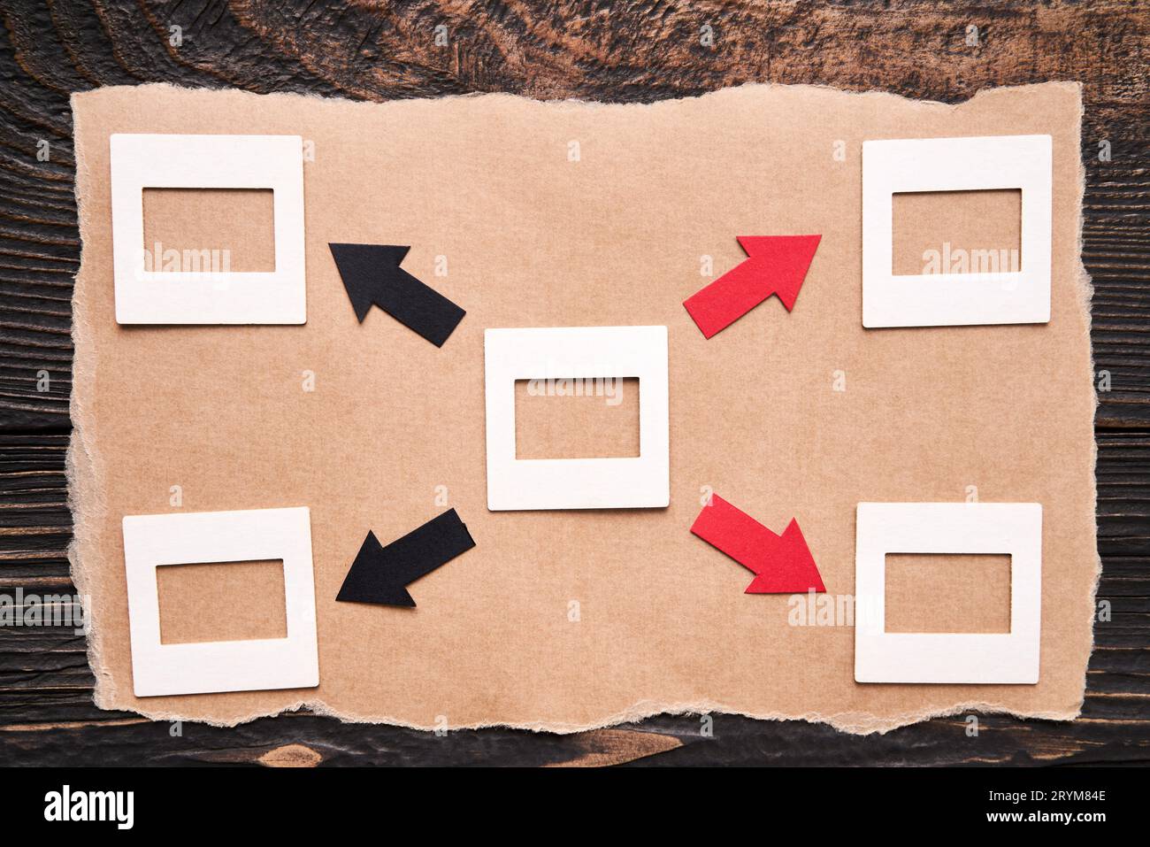 Innovation idea arrows hi-res stock photography and images - Alamy