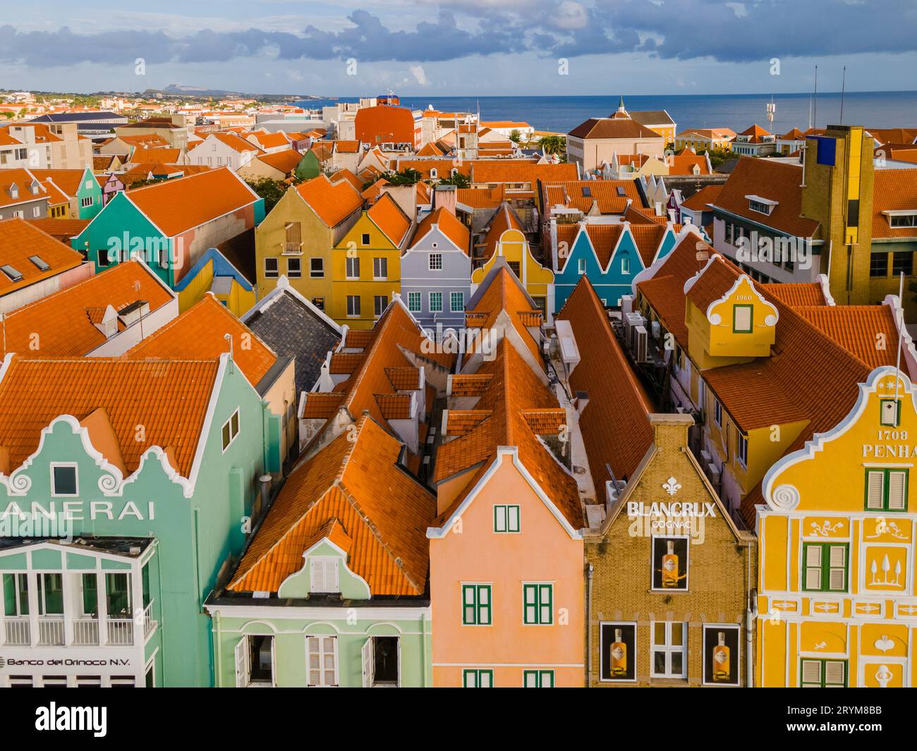 Downtown punda otrobanda in willemstad hi-res stock photography and ...