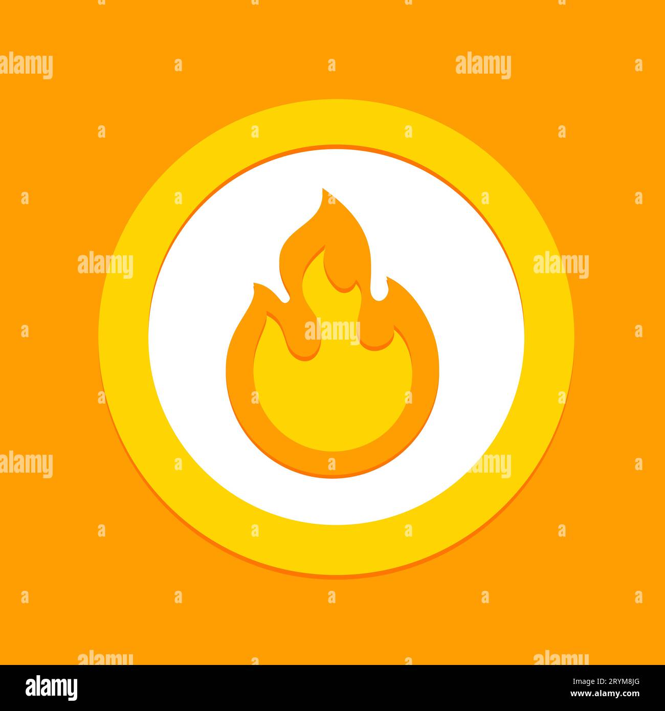 Symbol flammable Stock Vector Images - Alamy