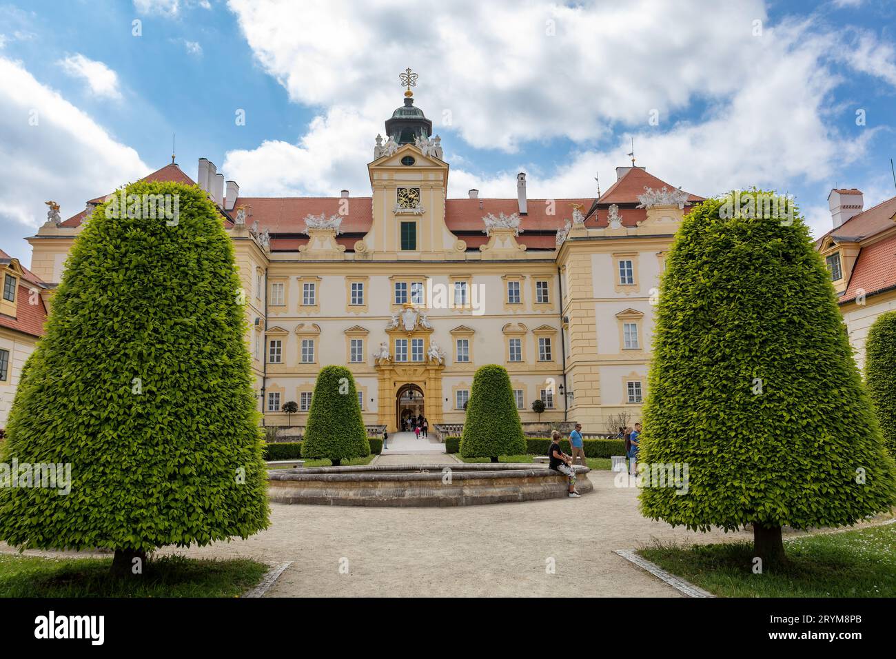 Chateau Valtice, Czech Republic, Lednice-Valtice Cultural Landscape is ...