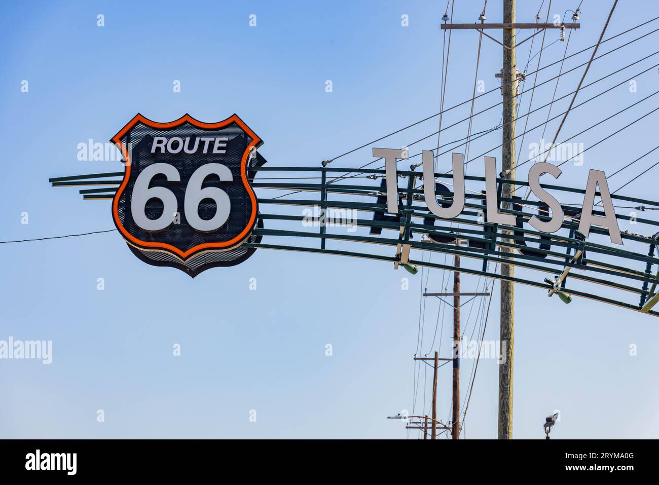 Tulsa route hi-res stock photography and images - Alamy