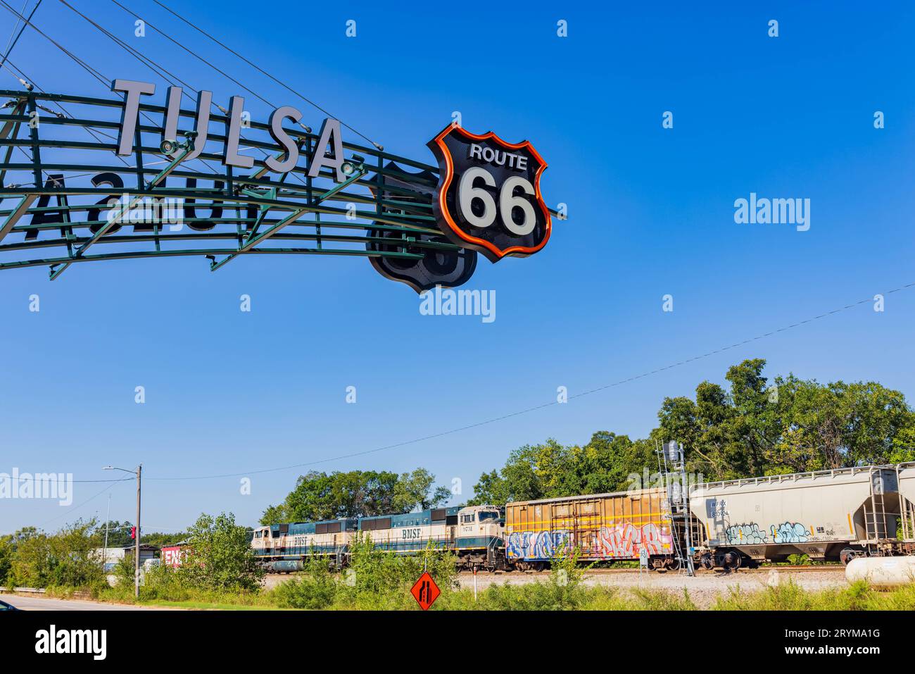 Tulsa route hi-res stock photography and images - Alamy