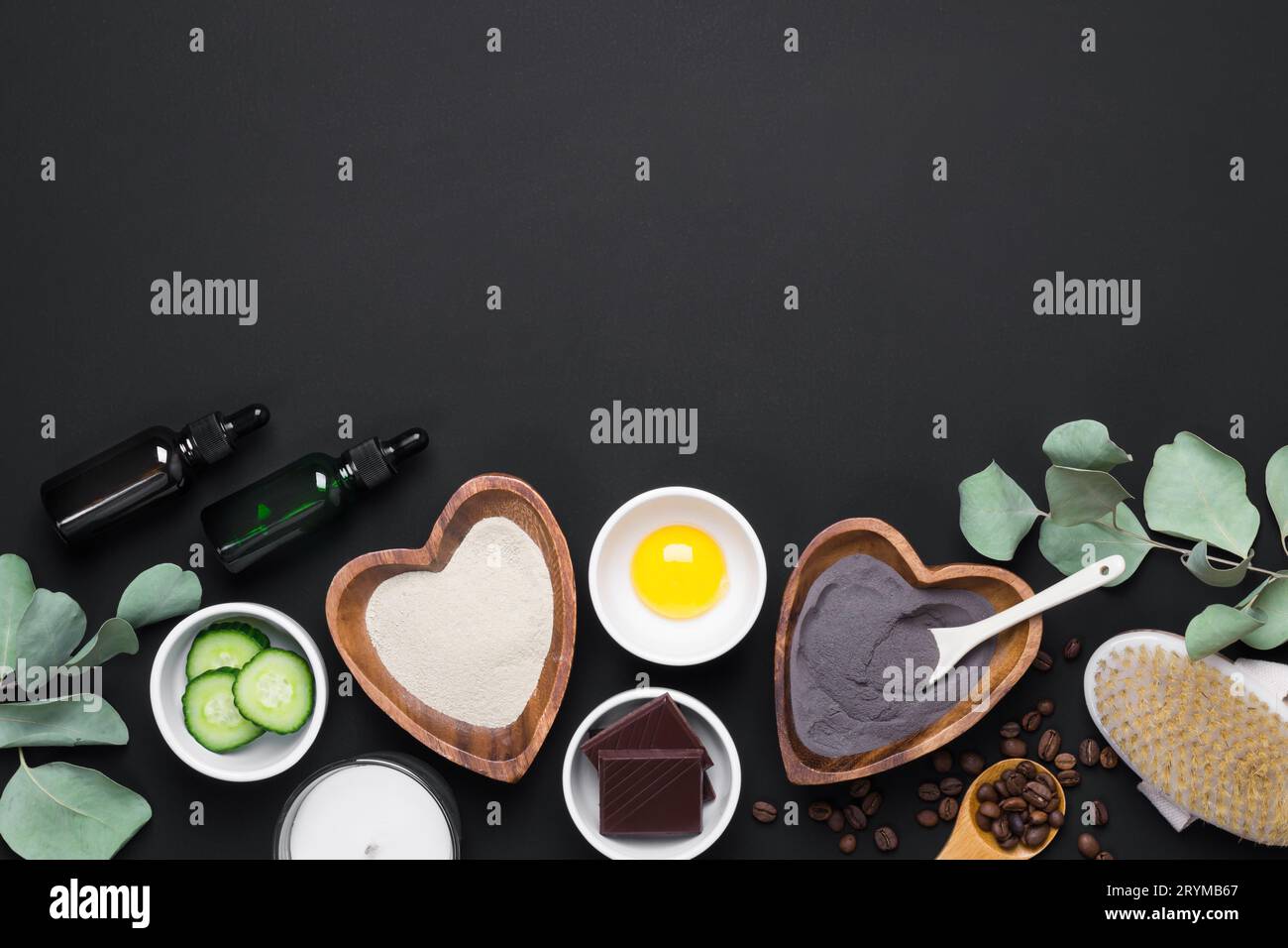 Natural Beauty cosmetics ingredients for body and skin care. DIY ...