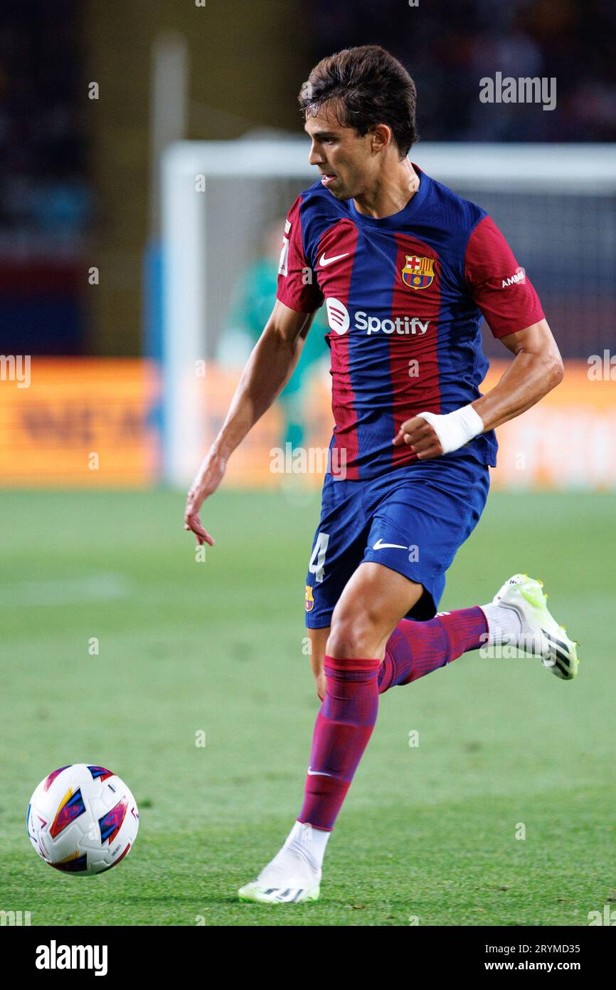 Barcelona, Spain. 29th Sep, 2023. Joao Felix in action during the ...