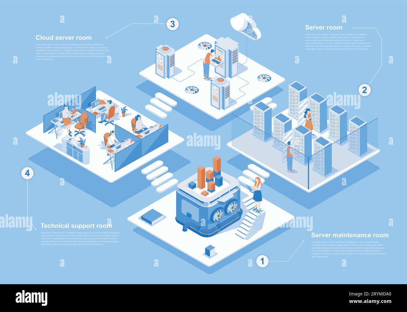 Data server rooms hi-res stock photography and images - Alamy