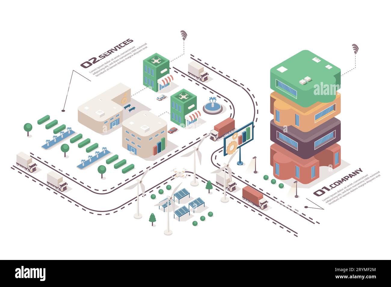 Agency for urban development Stock Vector Images - Alamy