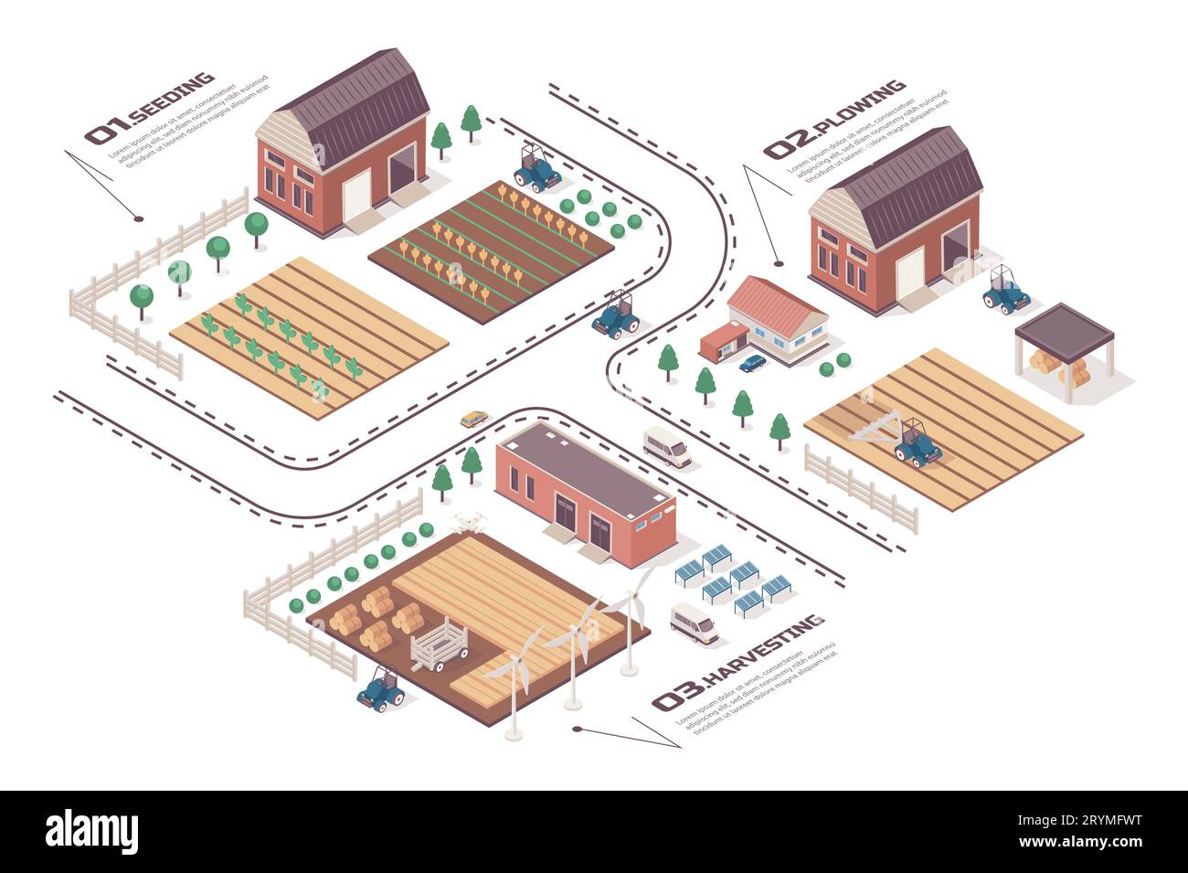 Exterior of barns Stock Vector Images - Alamy