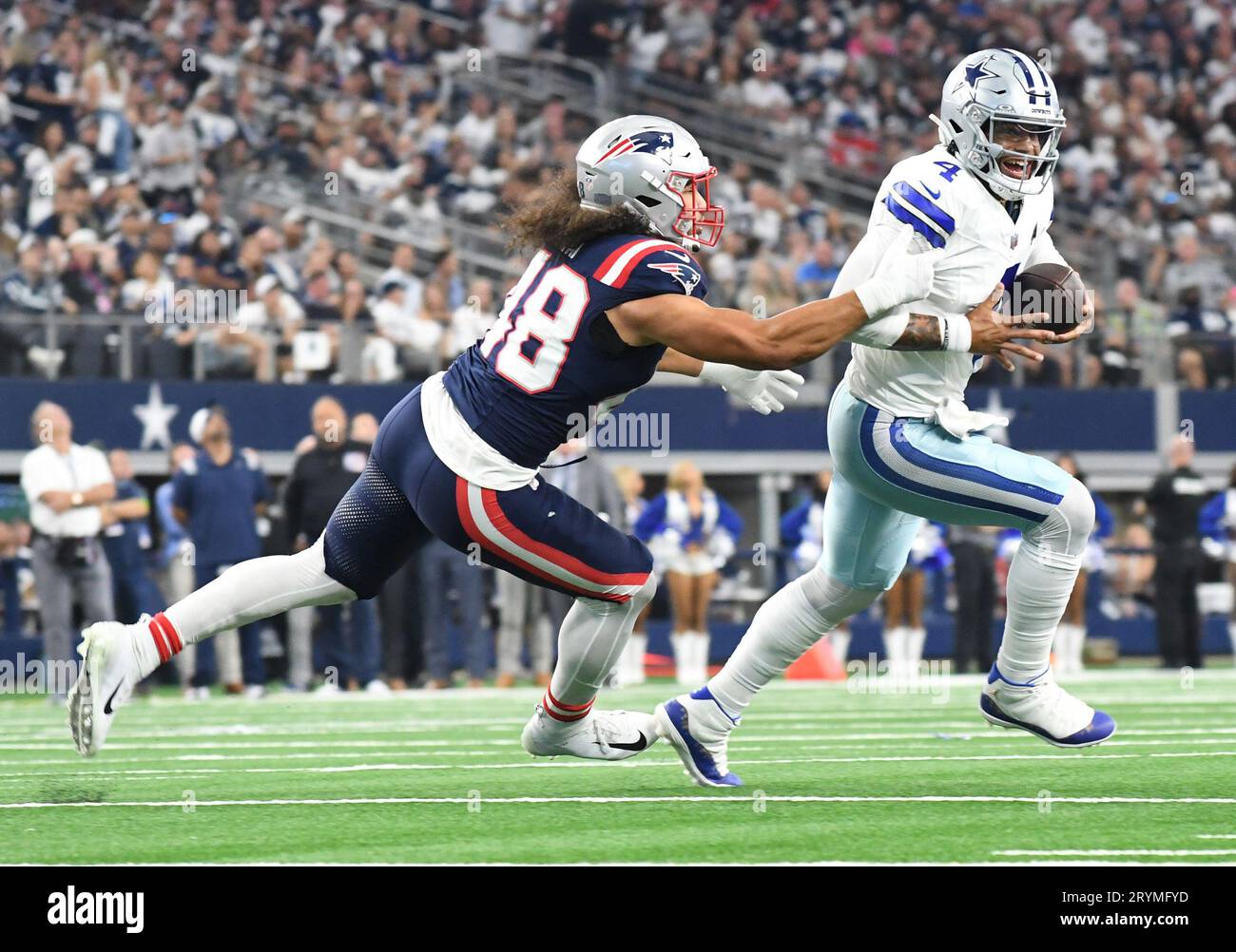 Jahlani tavai patriots hi-res stock photography and images - Alamy