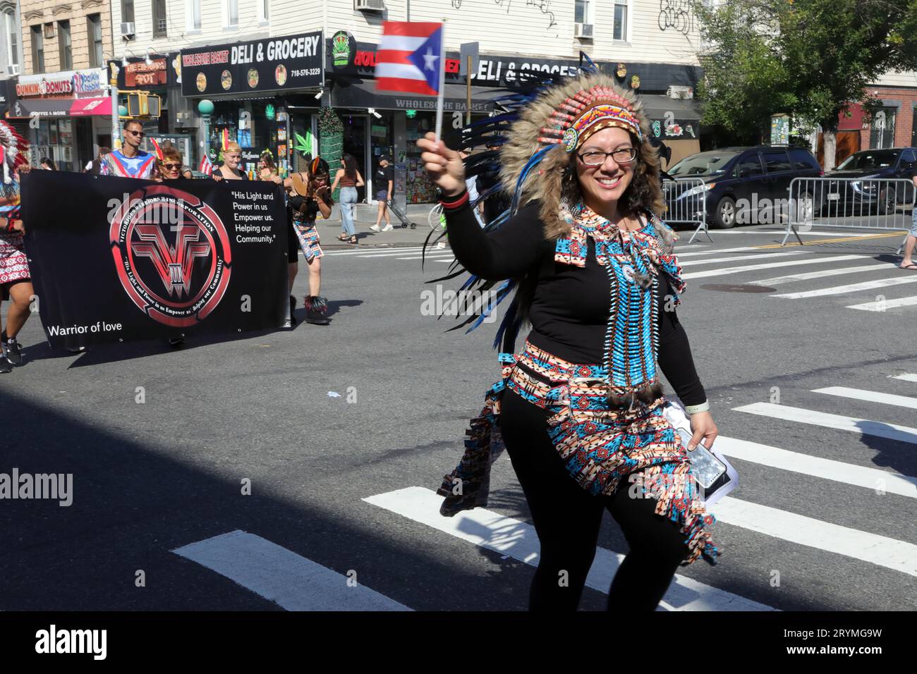 NEW YORK, NEW YORK- OCTOBER 1: New York City Mayor Eric Adams along ...