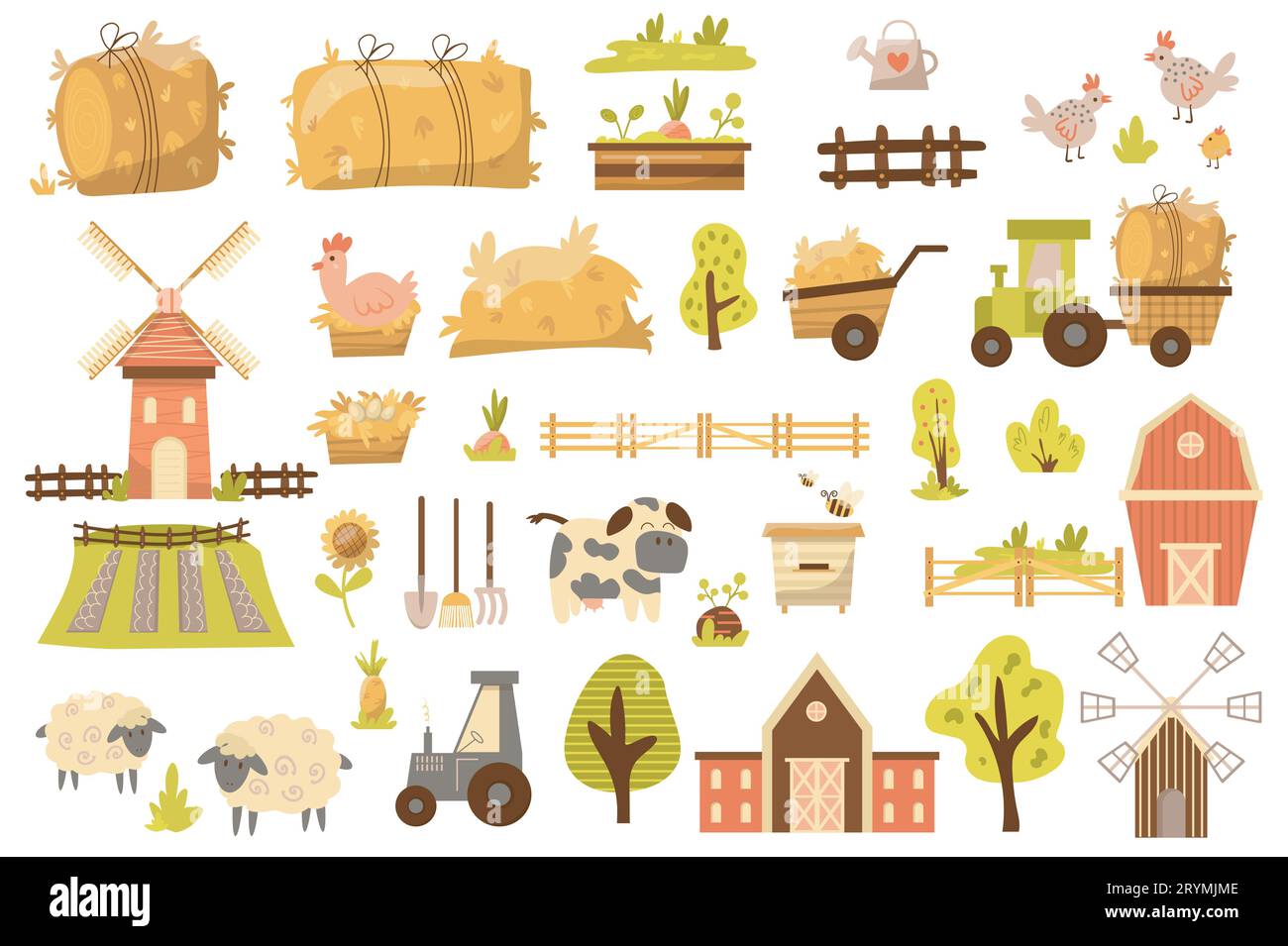 Beehive fence farm Cut Out Stock Images & Pictures - Alamy