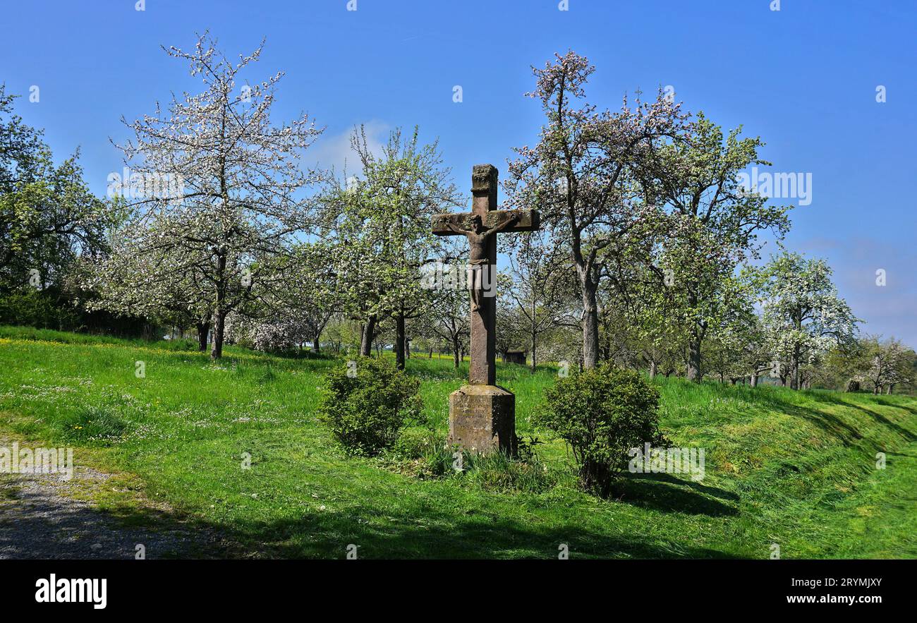 Cross roadside germany hi-res stock photography and images - Alamy