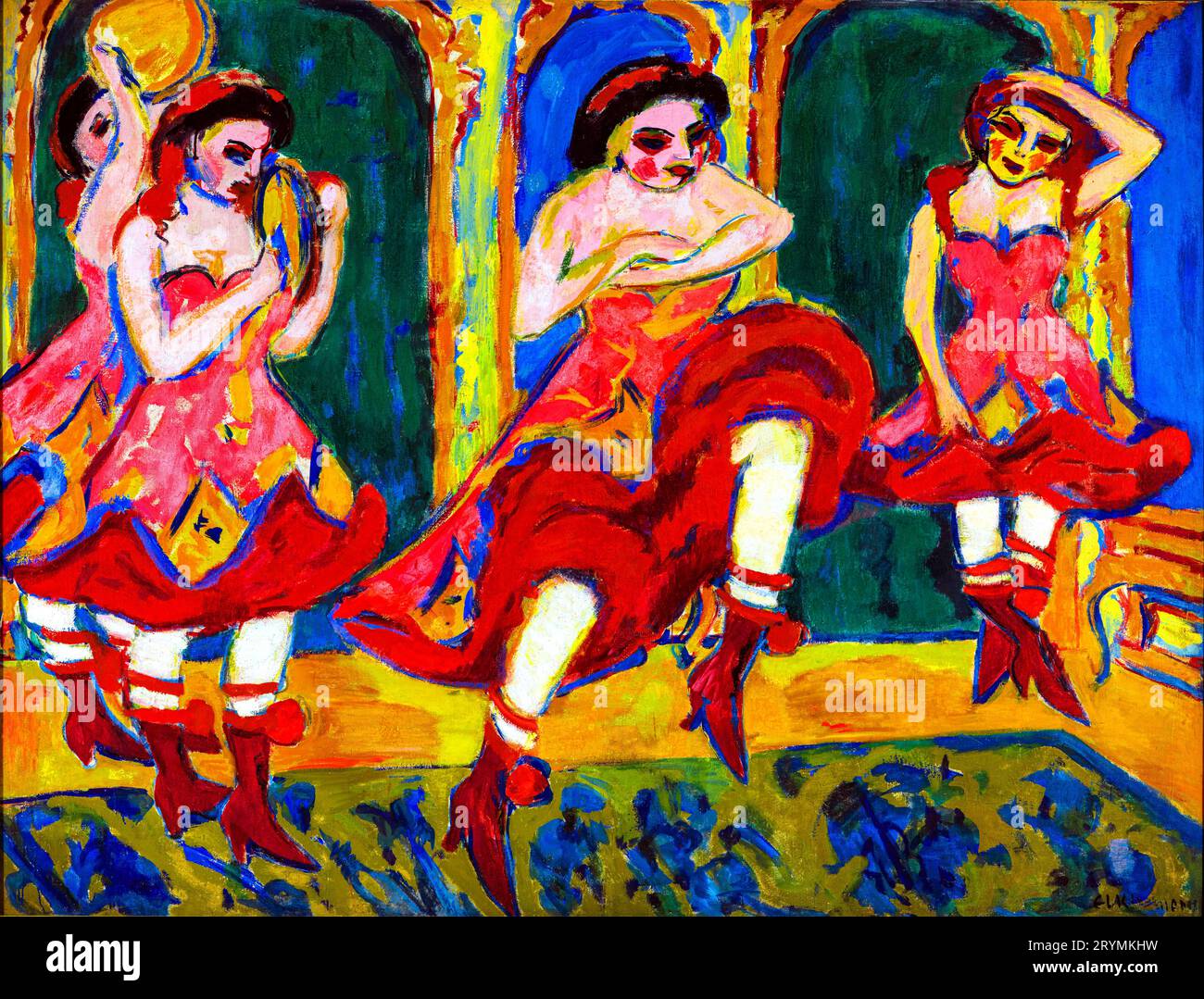 Ernst ludwig kirchner painting hi-res stock photography and images - Alamy
