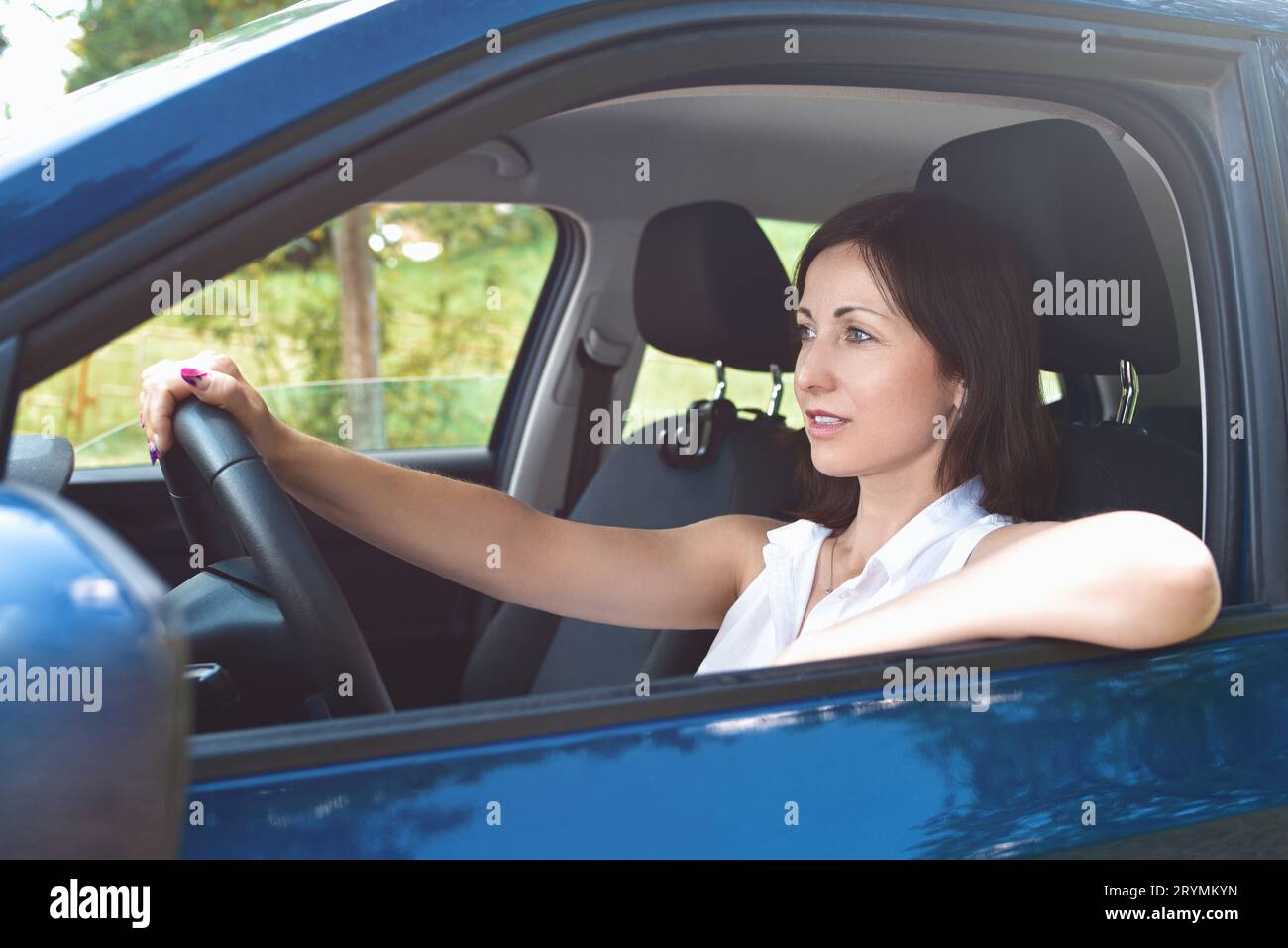 Beautiful excited woman in hi-res stock photography and images - Alamy