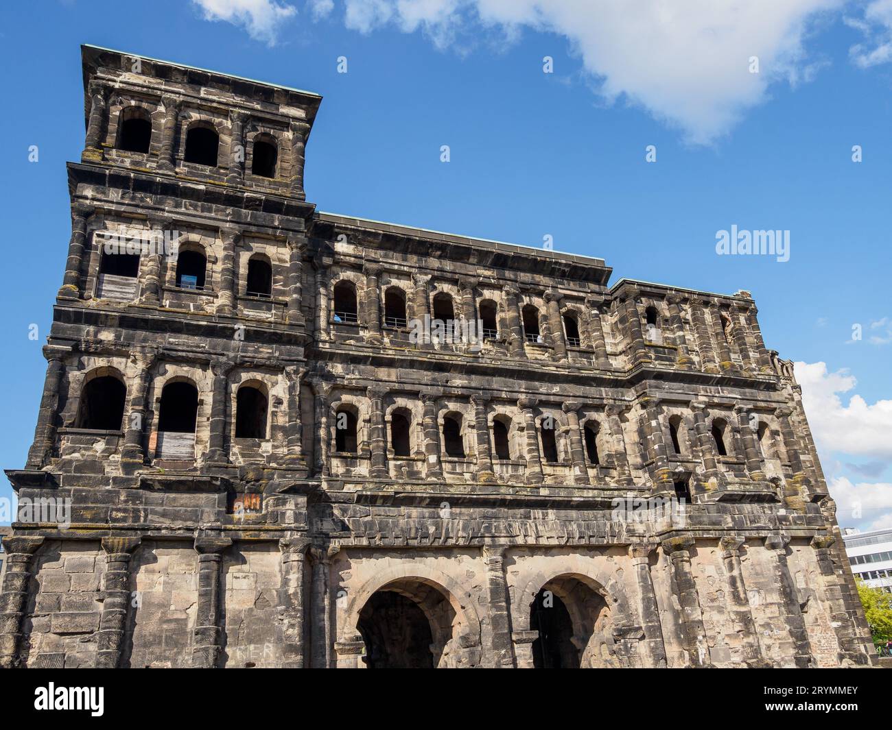 Trier city at the moselle river Stock Photo - Alamy