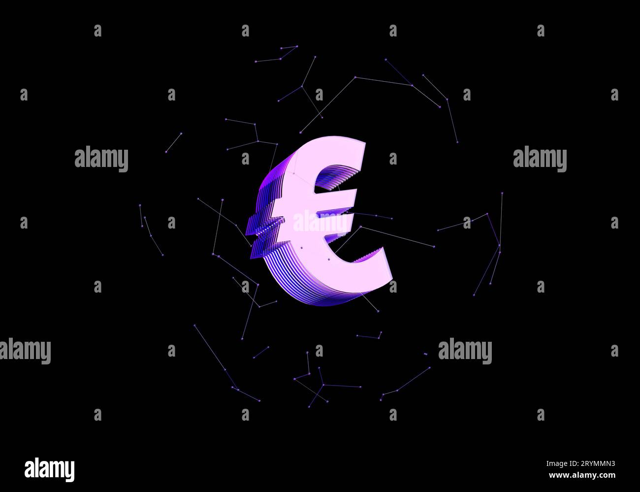 financial currency symbol euro symbol Stock Photo - Alamy