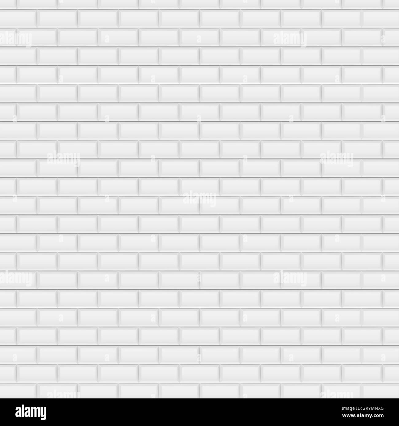 White Brick Background Vector Illustration Stock Vector Image And Art