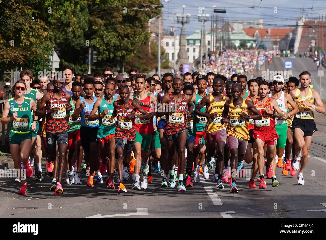 World athletics road running championships riga 2023 hi-res stock ...