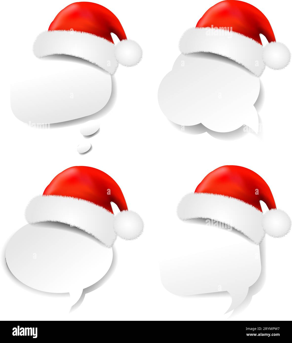Speech bubbles holiday Stock Vector Images - Alamy