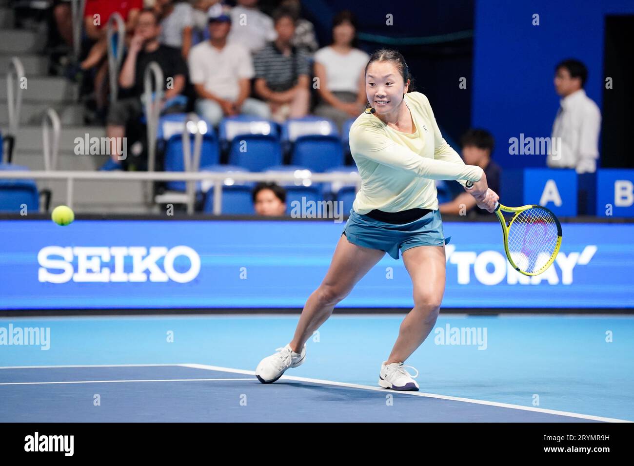 Tokyo, Japan. 1st Oct, 2023. Kurumi Nara (JPN) Tennis : Exhibition ...