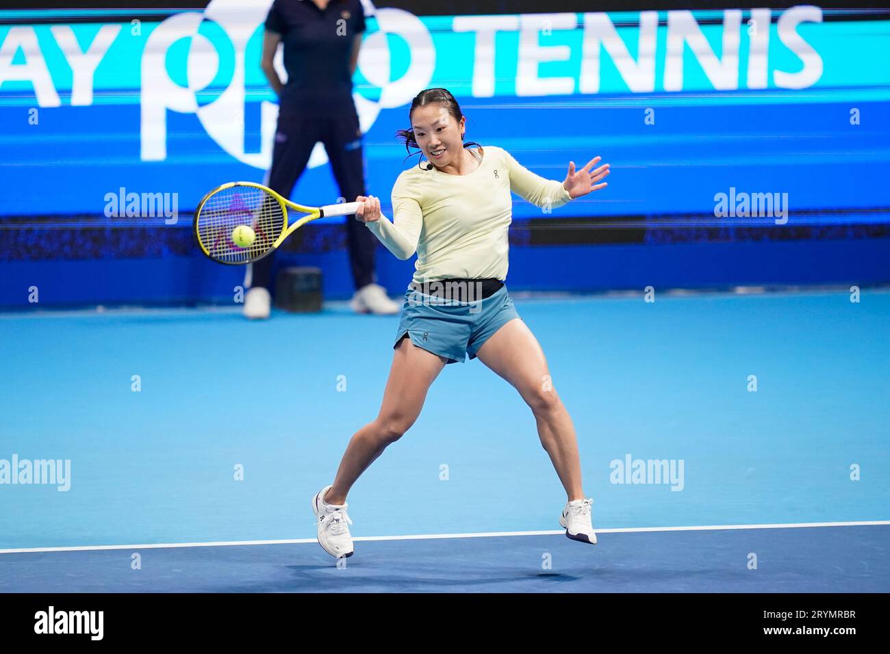Tokyo, Japan. 1st Oct, 2023. Kurumi Nara (JPN) Tennis : Exhibition ...