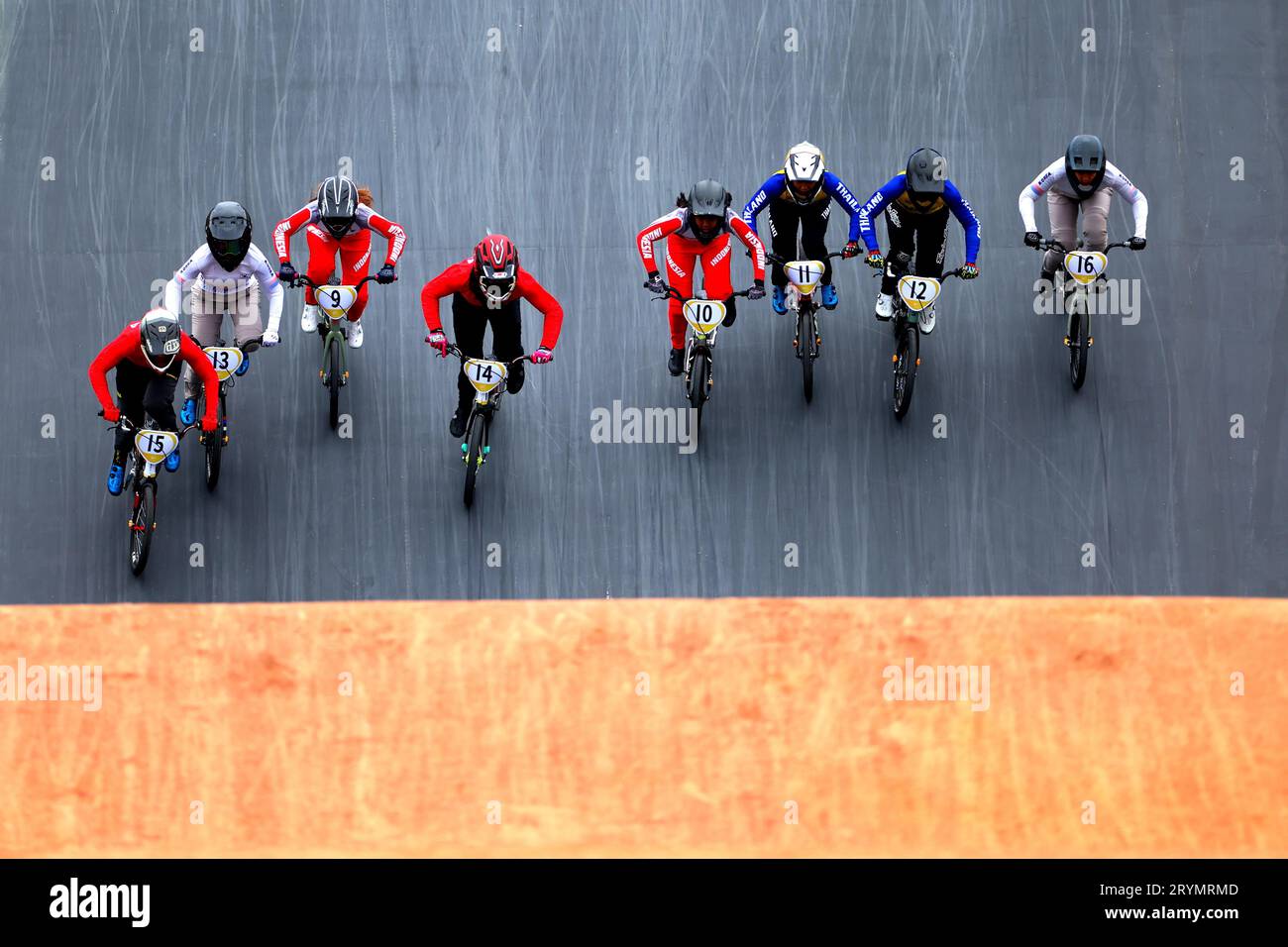 Jieshou, China. 1st Oct, 2023. General view, October 1, 2023 - Cycling : Women's BMX Racing at ...