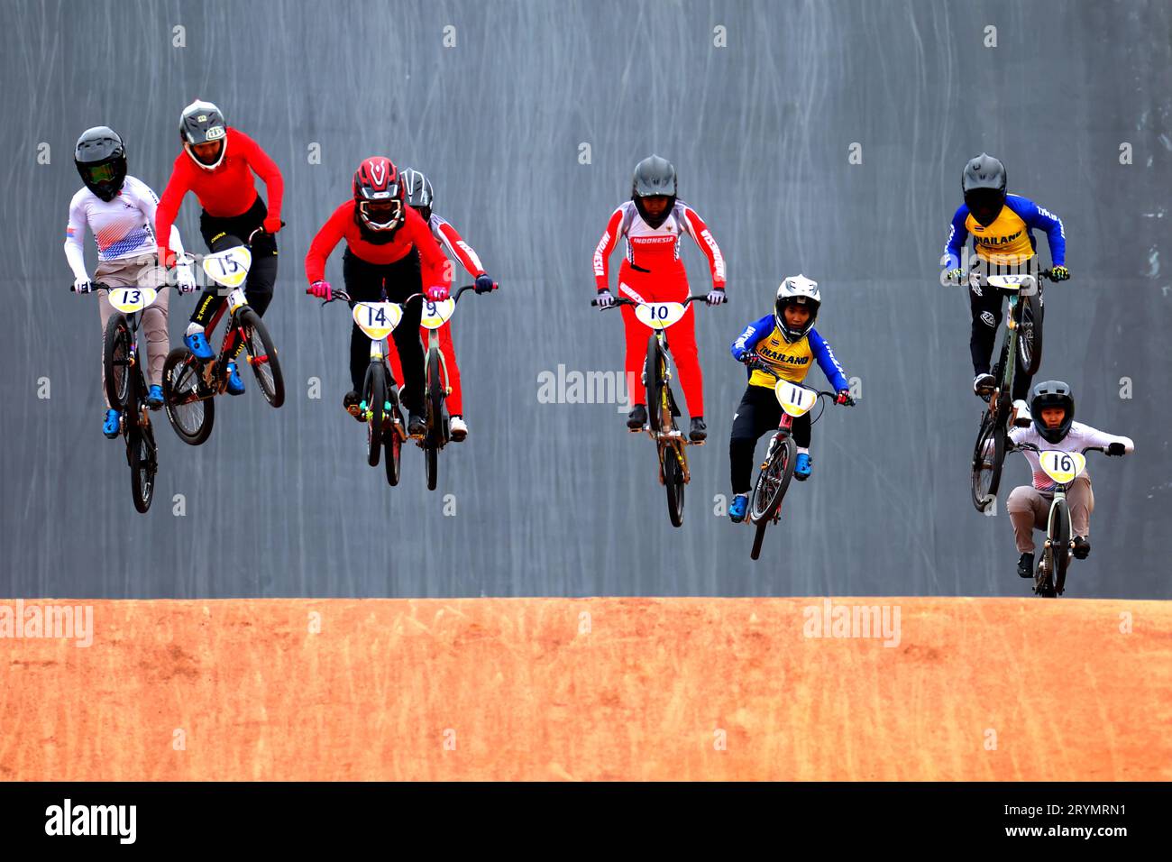 Jieshou, China. 1st Oct, 2023. General view, October 1, 2023 - Cycling : Women's BMX Racing at ...