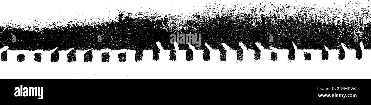 Vintage distressed background rough brush strokes, dust particles, and ...