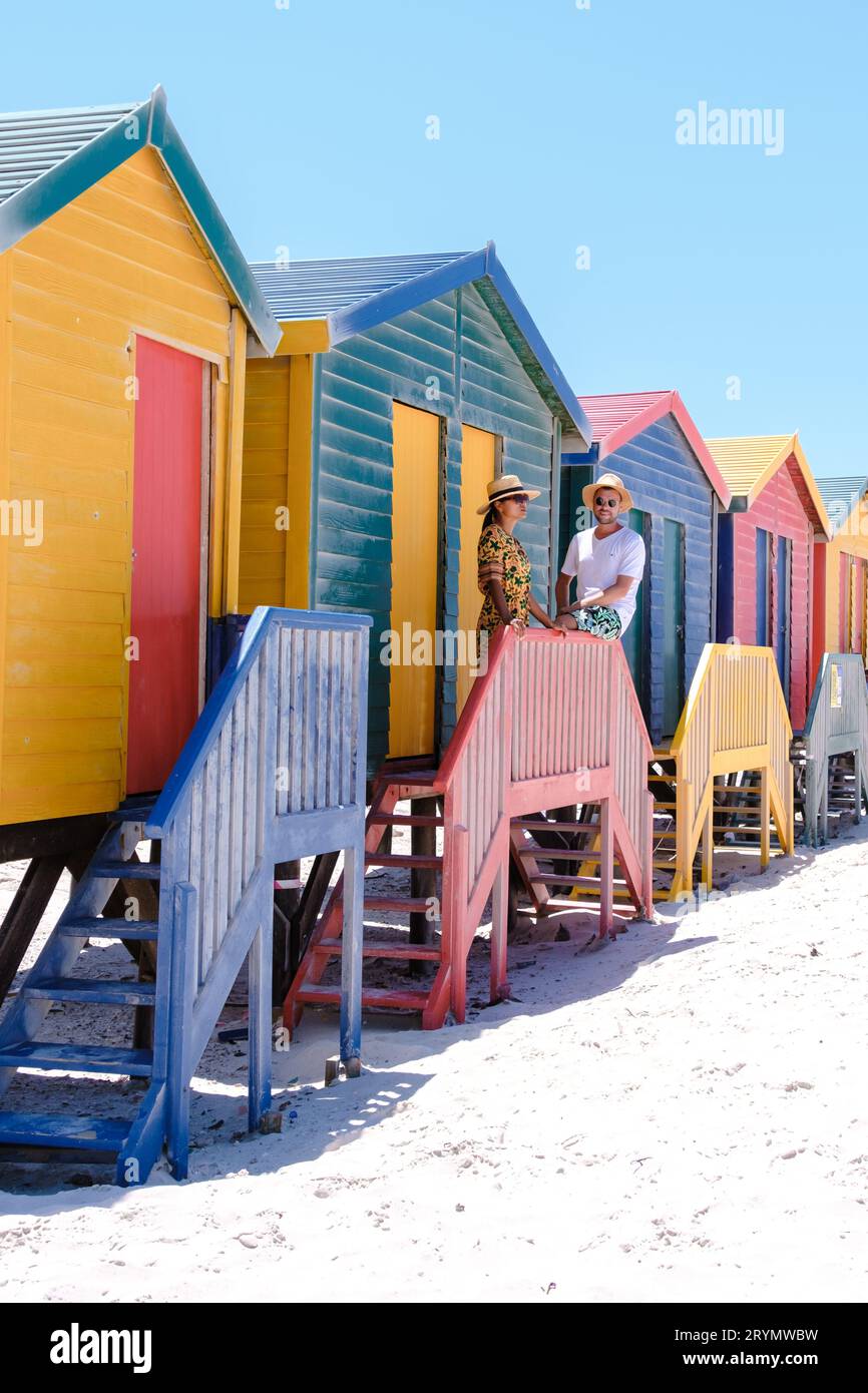 Beach house at Muizenberg Cape Town, beach huts, Muizenberg, Cape Town ...