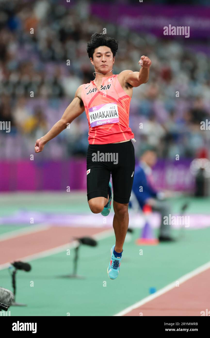 Hangzhou, China. 30th Oct, 2023. Natsuki Yamakawa (JPN) Athletics : Men ...