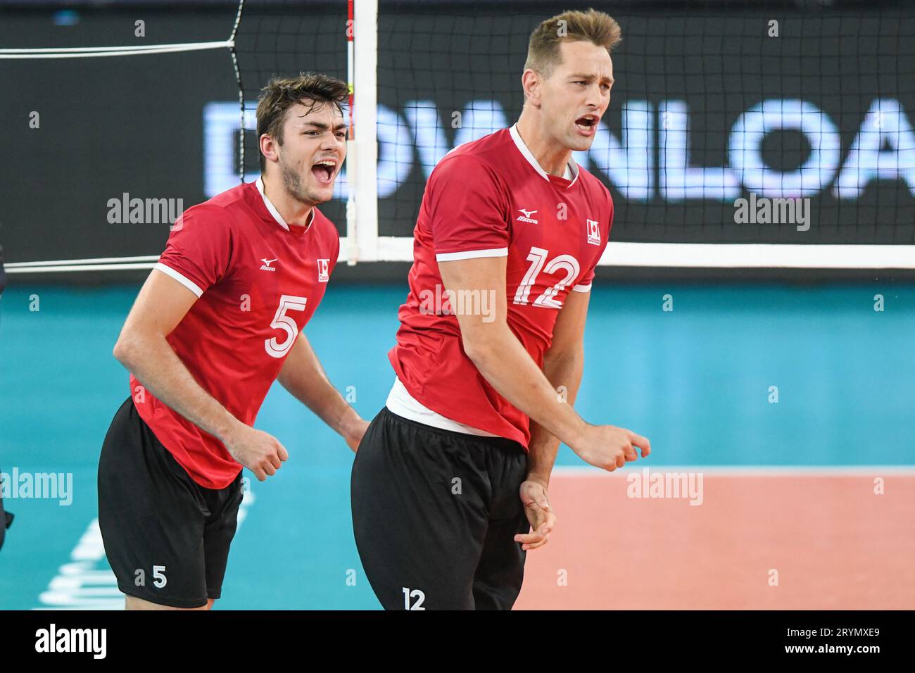Eric Loeppky and Lucas Van Berkel (Canada). Volleyball World ...