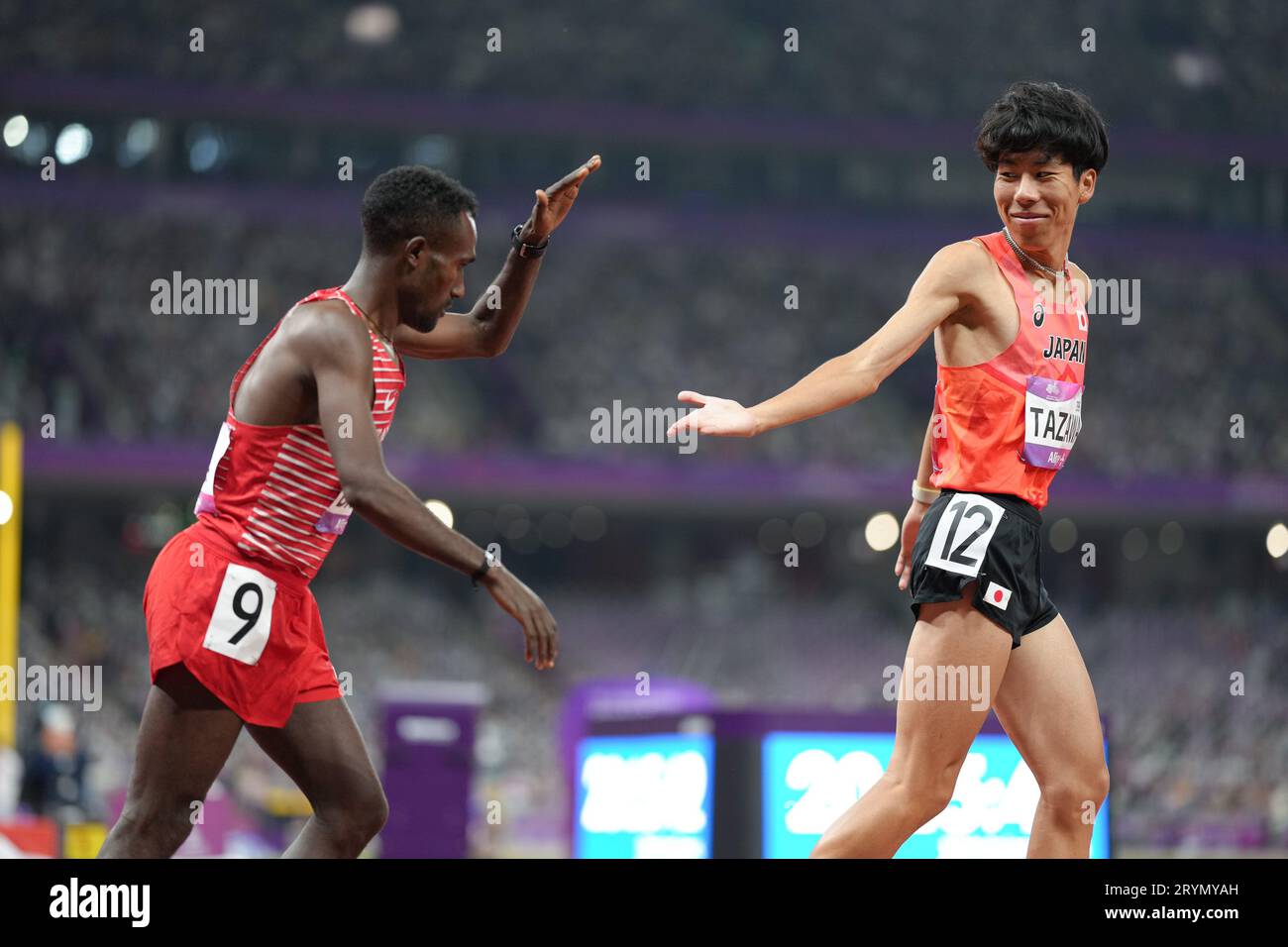 Hangzhou, China. 30th Sep, 2023. Ren Tazawa (JPN) Athletics : Men's 10000m Final at Hangzhou ...