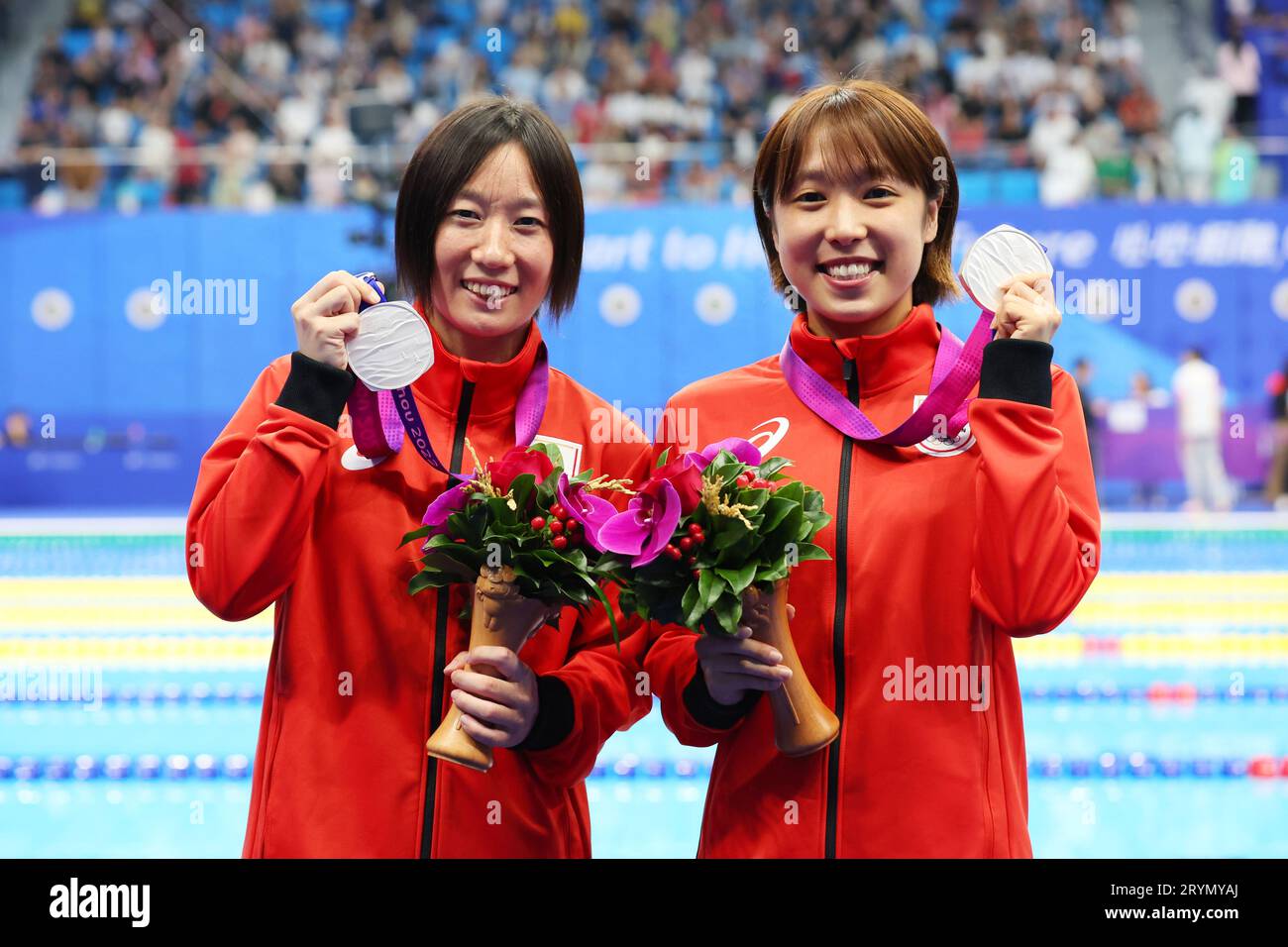 Hangzhou, China. 30th Sep, 2023. Matsuri Arai & Minami Itahashi (JPN ...