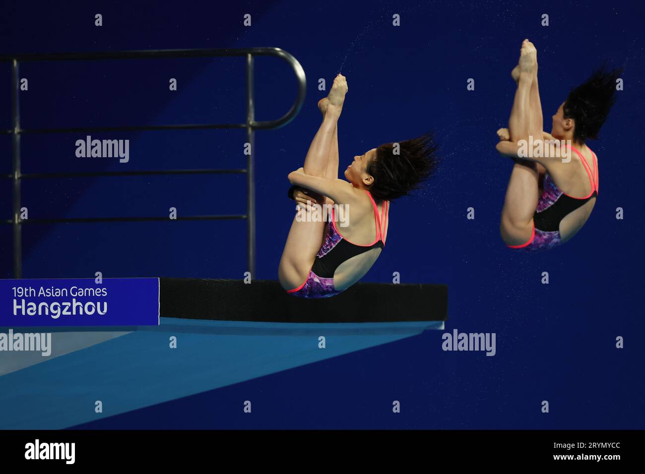 Hangzhou, China. 30th Sep, 2023. Matsuri Arai & Minami Itahashi (JPN ...