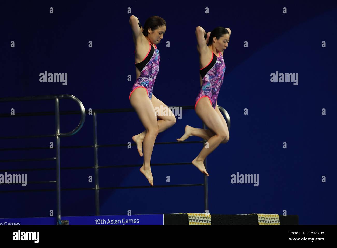 Hangzhou, China. 30th Sep, 2023. Matsuri Arai & Minami Itahashi (JPN ...