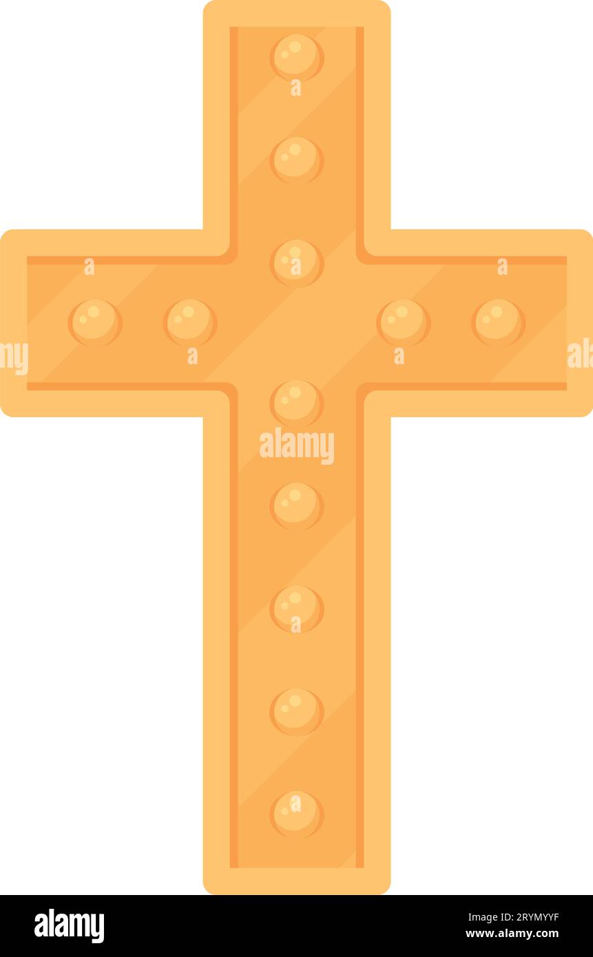 catholic cross with dots Stock Vector Image & Art - Alamy