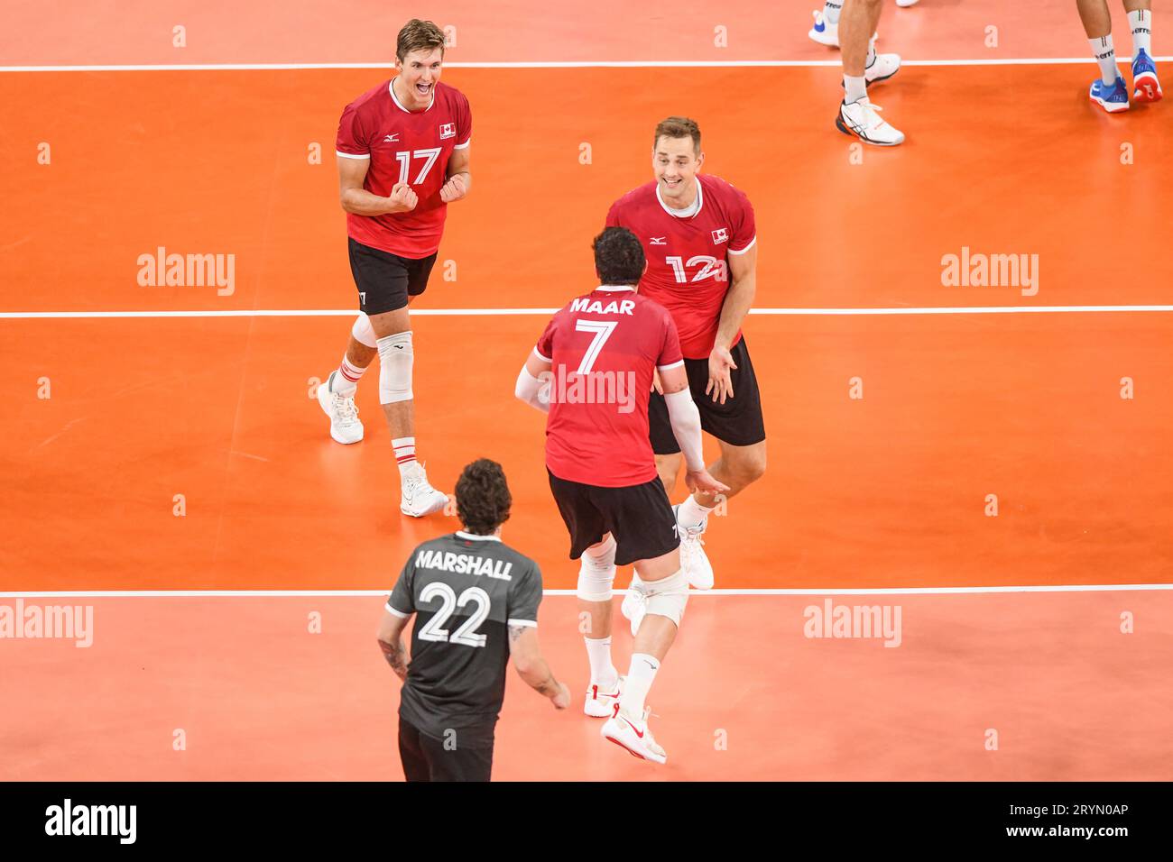 Lucas Van Berkel, Ryley Barnes, Stephen Maar, Steven Marshall (Canada ...