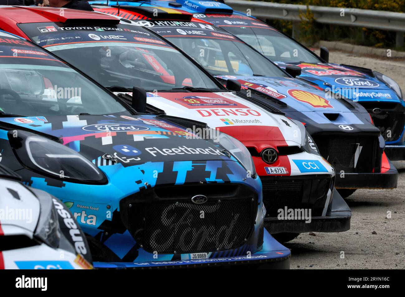 Ambiance Rally1 Hybrid, WRC during the Chile Rally 2023, 11th round of ...