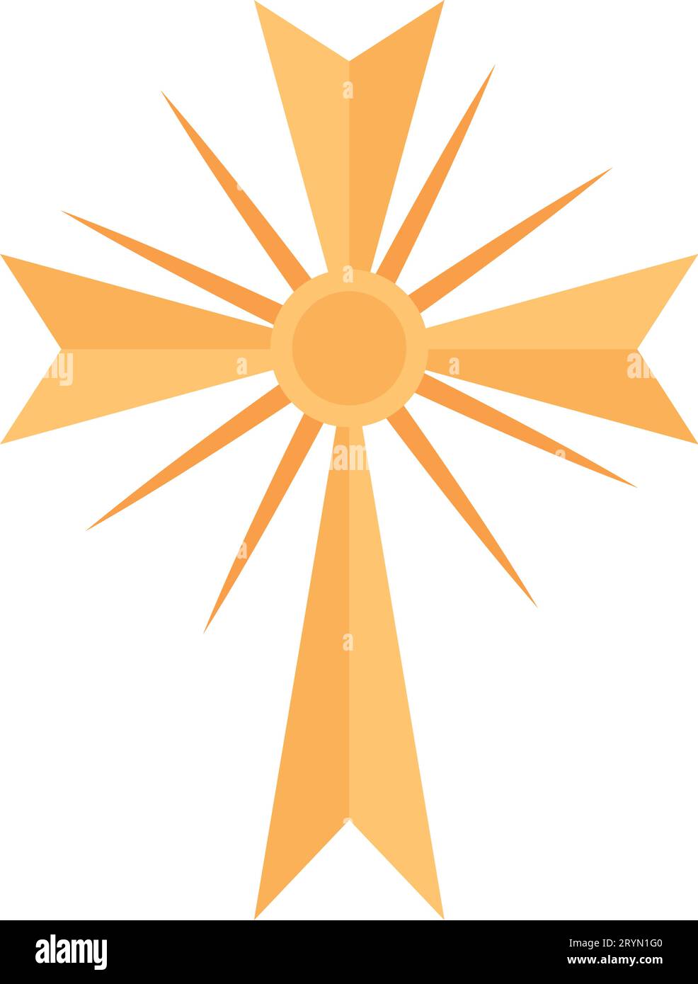 catholic cross illustration Stock Vector Image & Art - Alamy