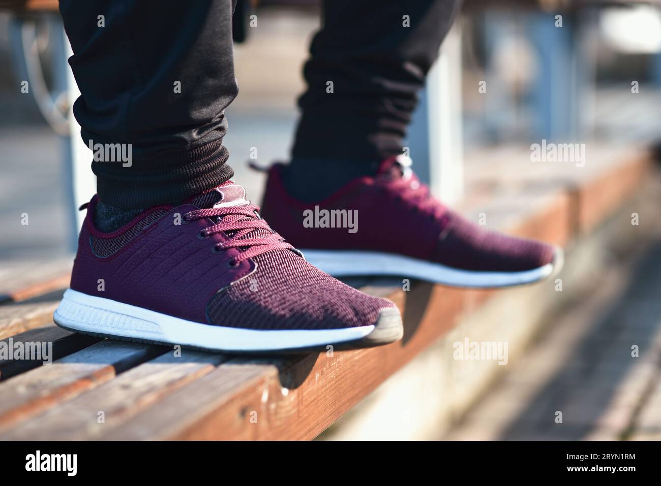 Man boy back view street hi-res stock photography and images - Alamy