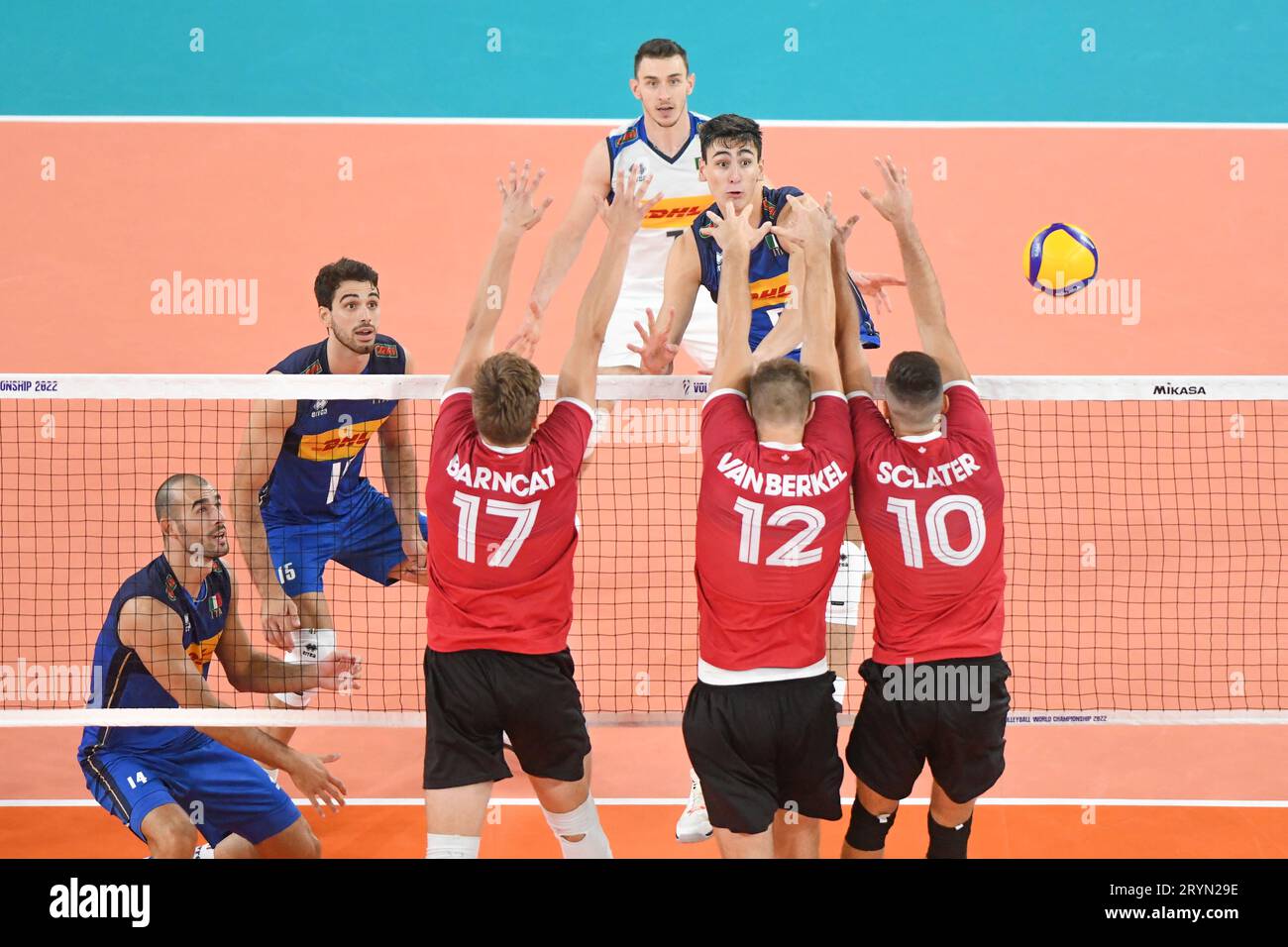 Alessandro Michieletto (Italy); Lucas Van Berkel, Ryan Sclater, Ryley Barnes (Canada ...