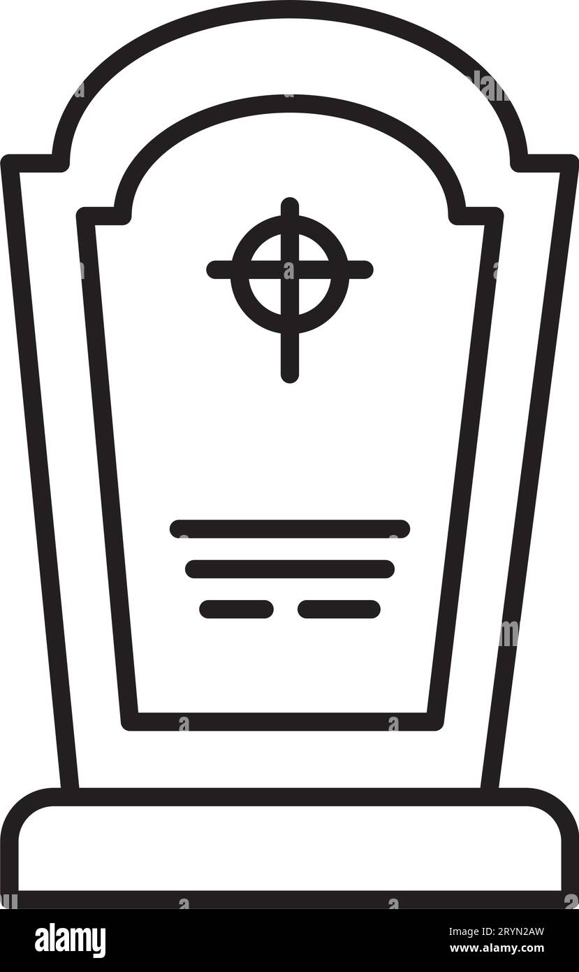 halloween tombstone icon Stock Vector Image & Art - Alamy