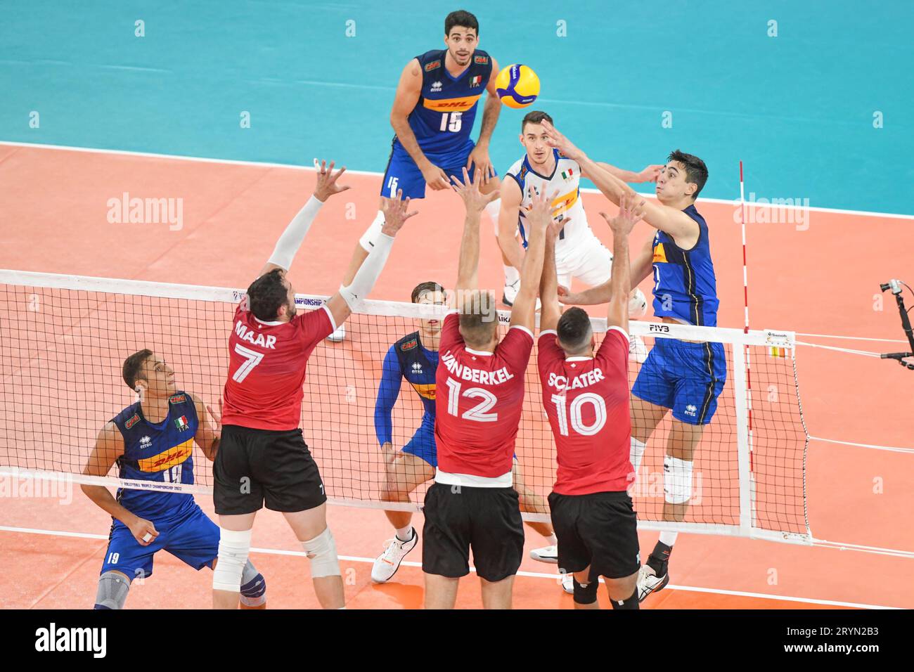 Alessandro Michieletto (Italy); Lucas Van Berkel, Ryan Sclater, Stephen ...