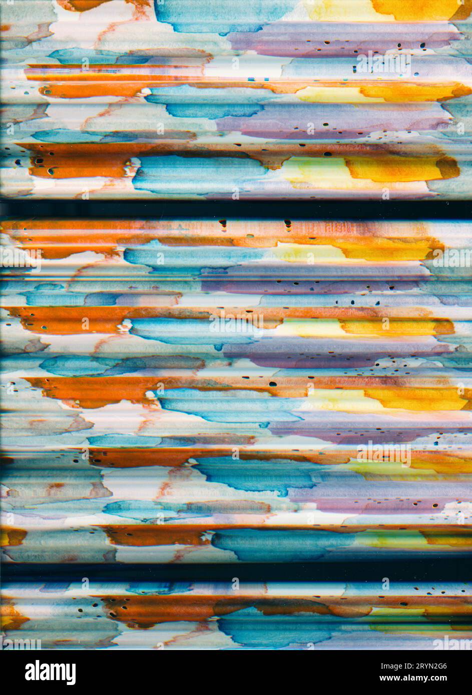 Watercolor distortion hi-res stock photography and images - Alamy