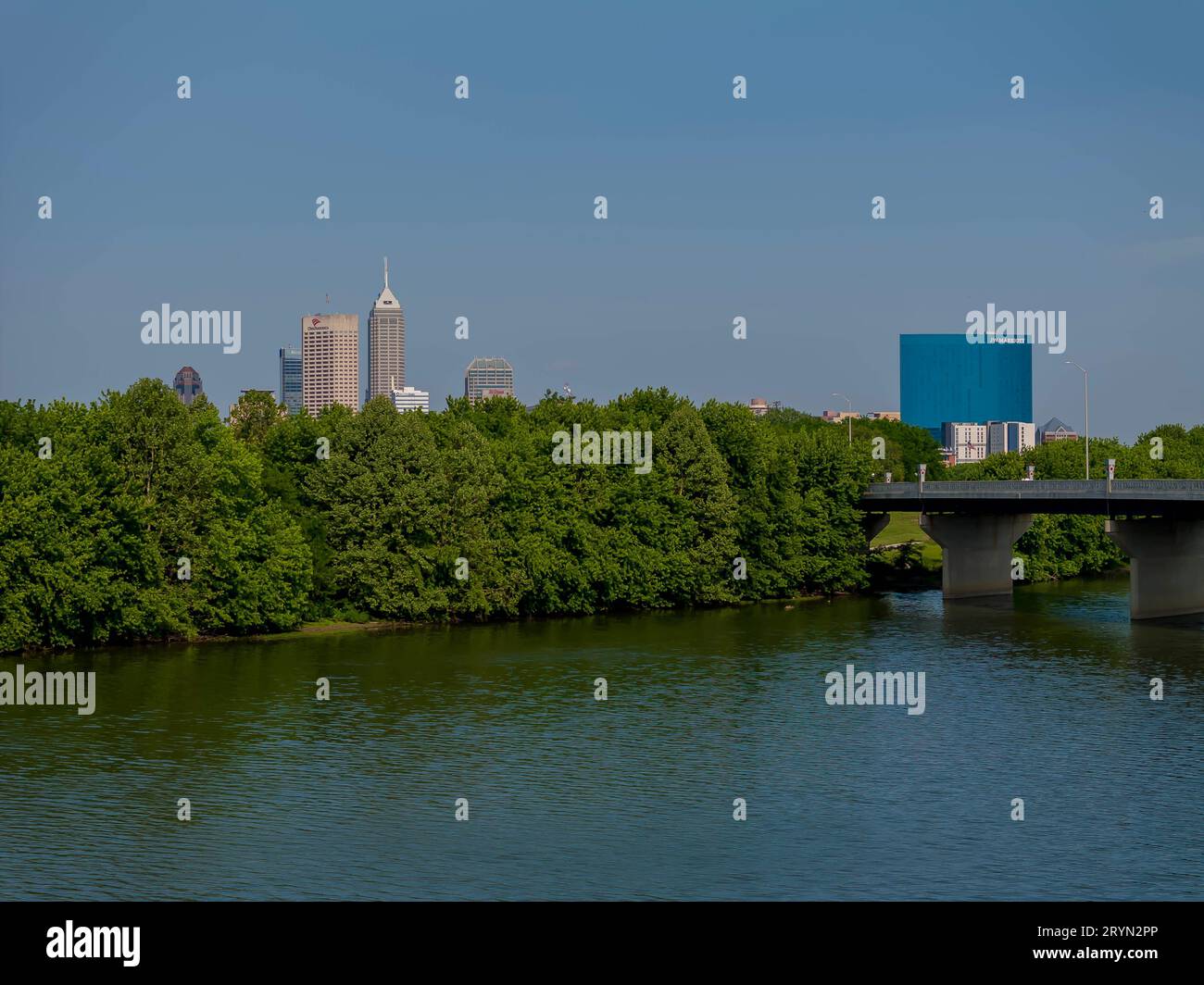 Aerial of downtown indianapolis hi-res stock photography and images - Alamy