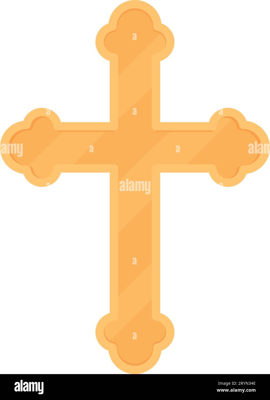 catholic cross bright illustration Stock Vector Image & Art - Alamy