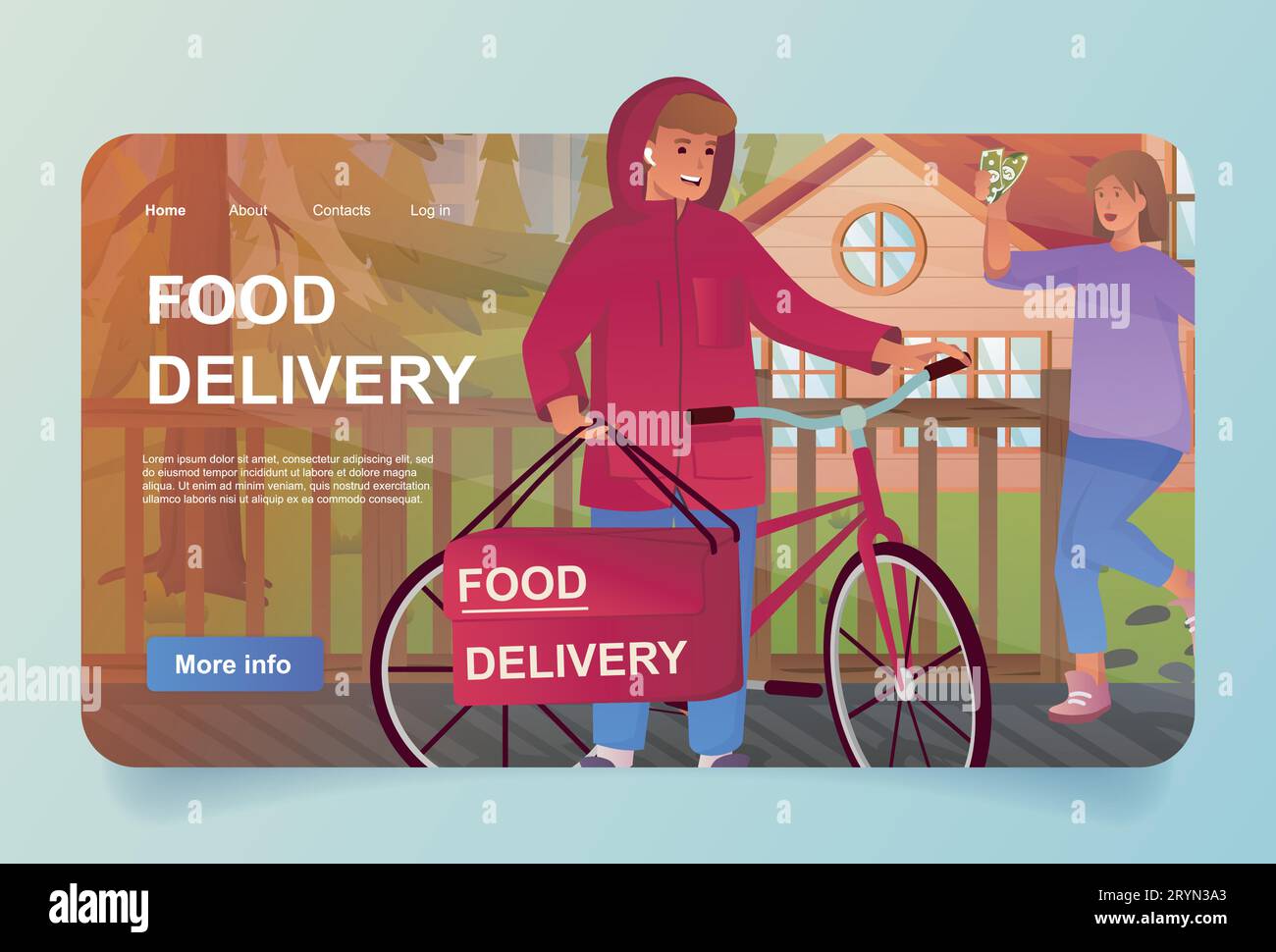 Restaurant clients Stock Vector Images - Alamy