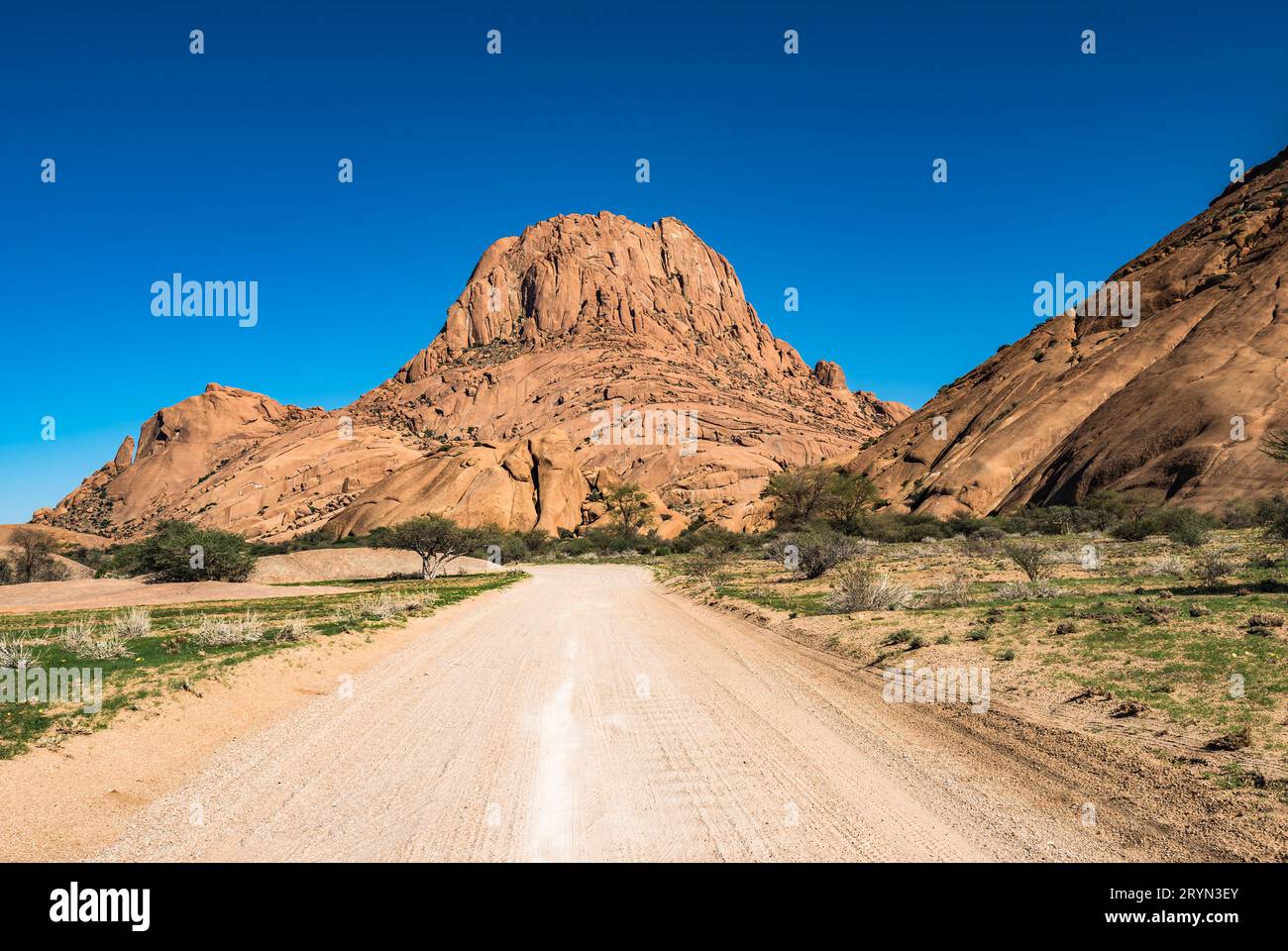 Spitzkoppe, unique rock formation in Damaraland, Namibia Stock Photo ...