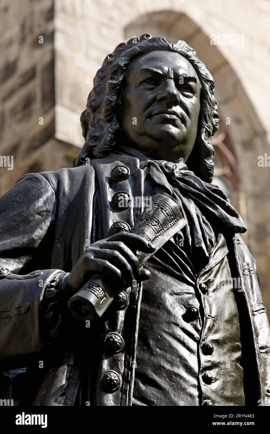 Bach monument hi-res stock photography and images - Alamy